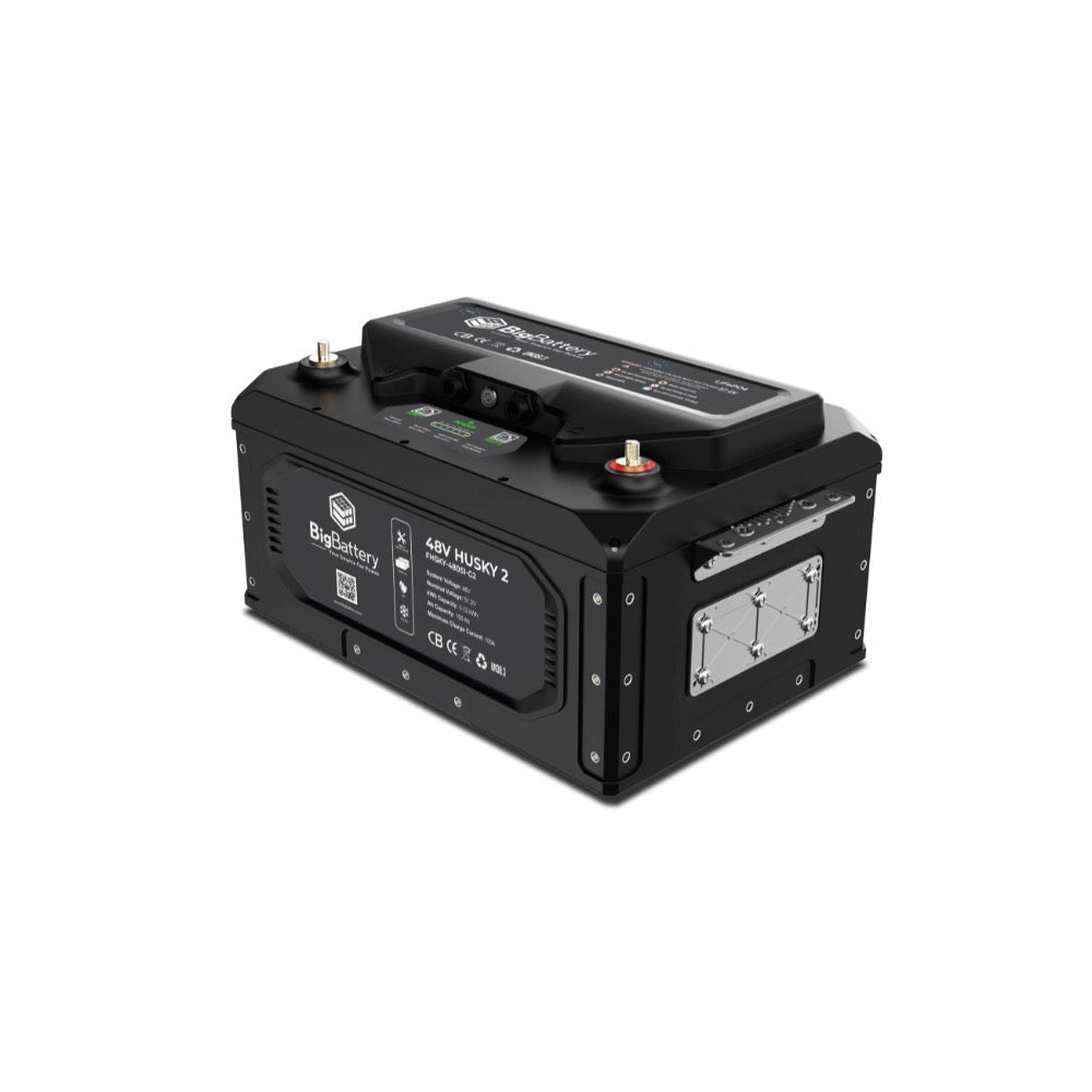 Big Battery 48V HUSKY 2 - LiFePO4 - 100Ah - 5.12kWh FHSKY-48051-G2 ...