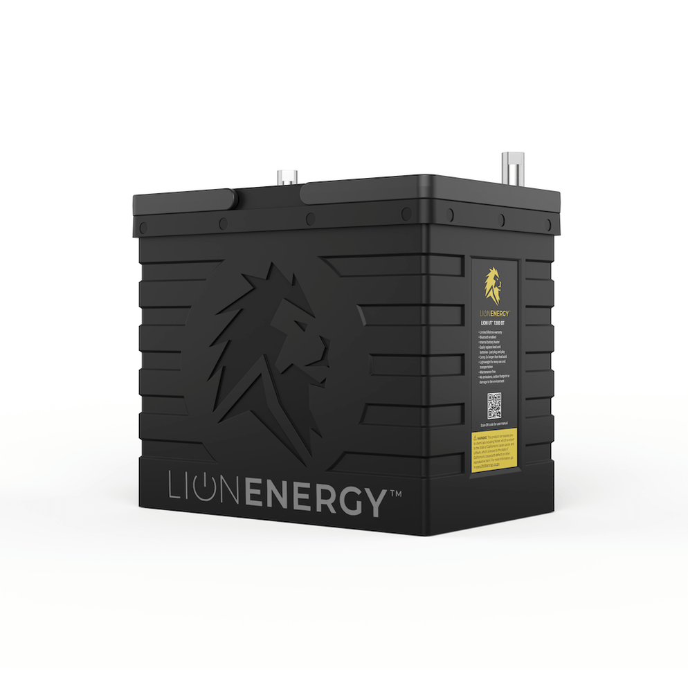 Lion Energy Lion Safari UT 1300 BT Battery (12V, 105Ah, LiFePO4) 50170 ...