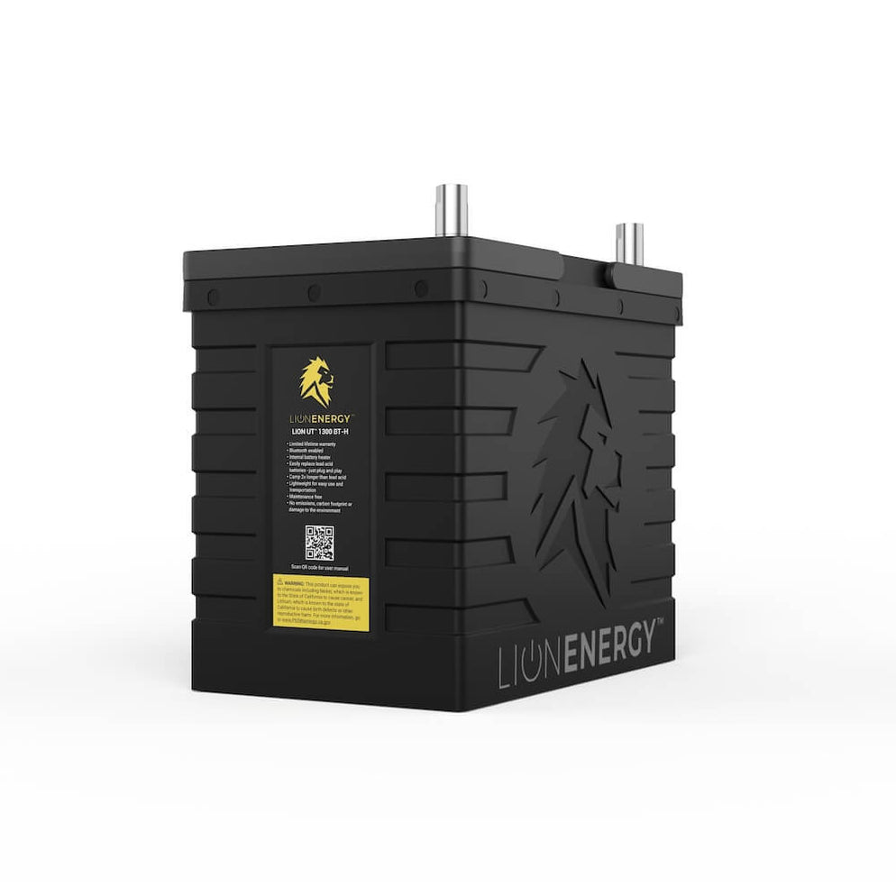 Lion Energy Lion Safari UT 1300 BT-Heater Battery (12V, 105Ah, LiFePO4 ...