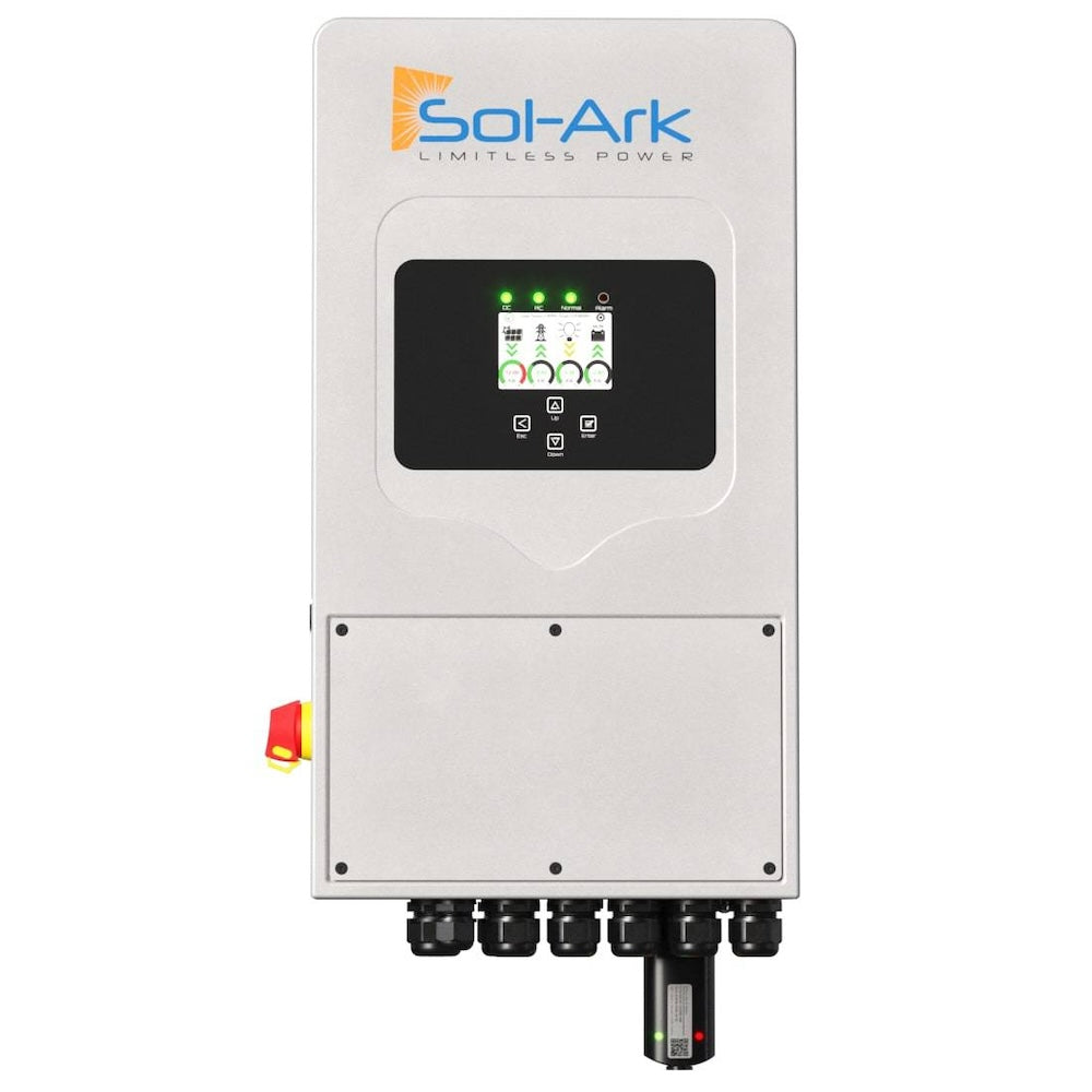 Sol-Ark 5K-1P Single Phase All-in-One Hybrid Inverter SA-5K-1P-N — Eco ...